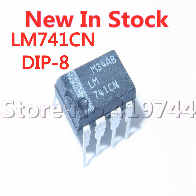 5 Cái / lô LM741CN LM741 DIP-8 chip khuếch đại hoạt động Còn hàng Mới ...