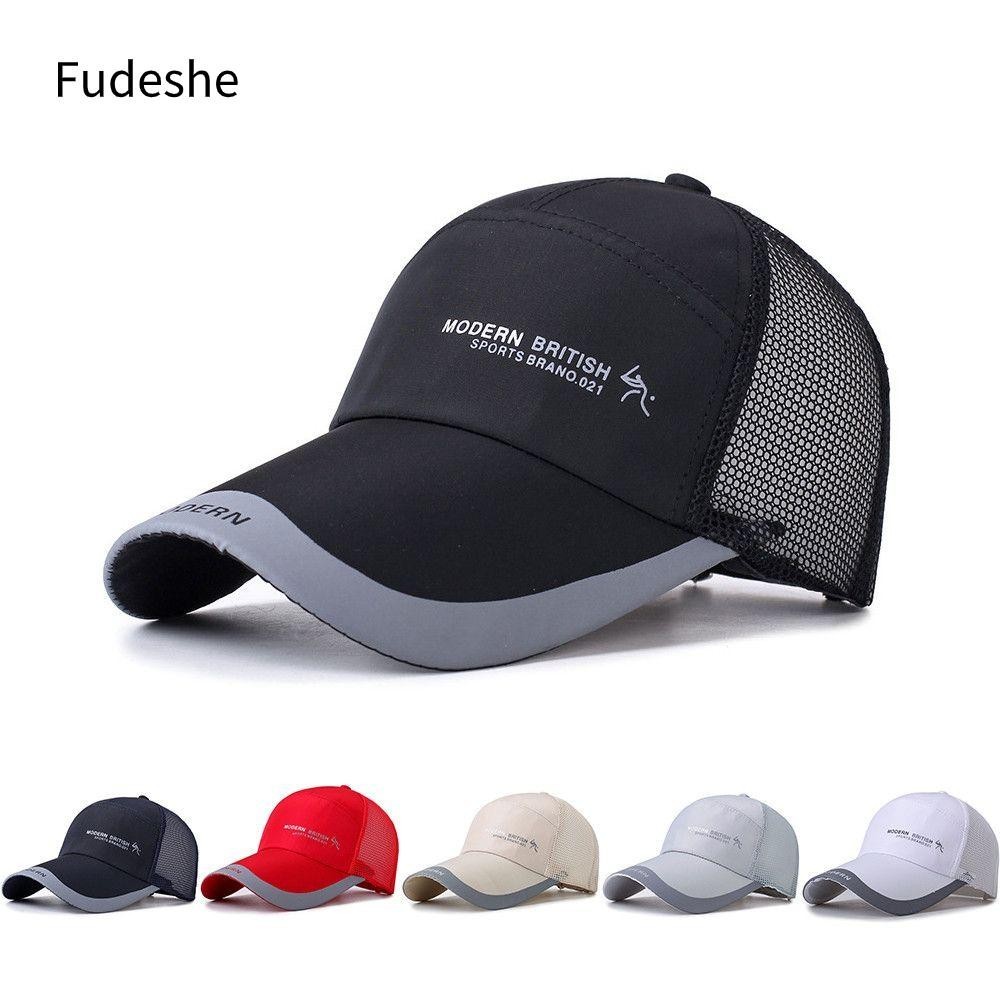 Fudeshe Fashion Baseball Cap Adjustable Hip Hop Hat Sun Hats Men Women Outdoor Sport Summer Mesh ...