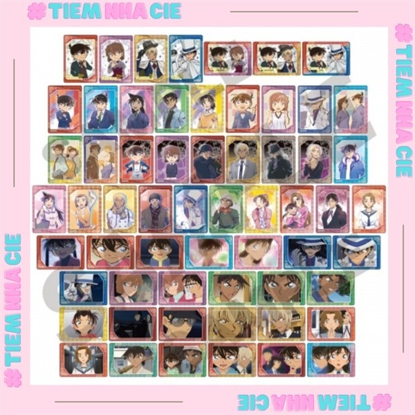 [TIEMNHACIE HCM] Thẻ nhân phẩm Thám Tử Lừng Danh Conan favorite card ...