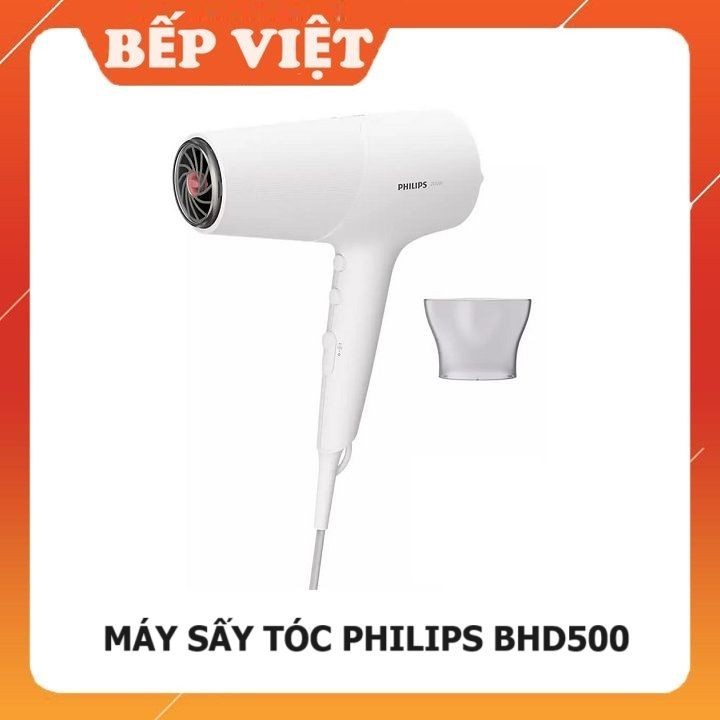 Máy sấy tóc ion Philips BHD500 - Hàng chính hãng | Shopee Việt Nam