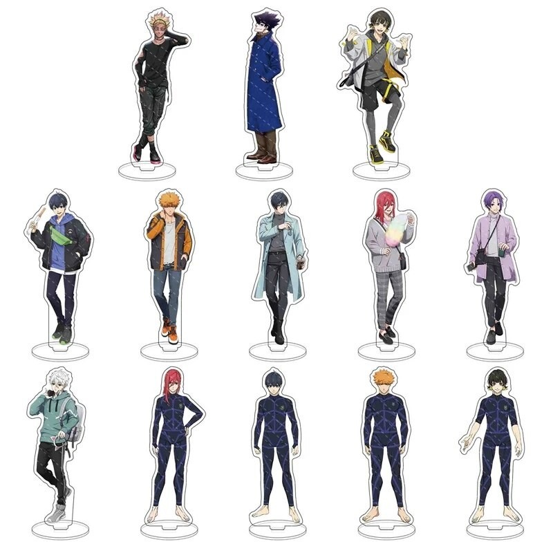 Mô hình Standee Blue Lock Isagi Nagi Meguru Chigiri Reo Sae Itoshi Rin ...