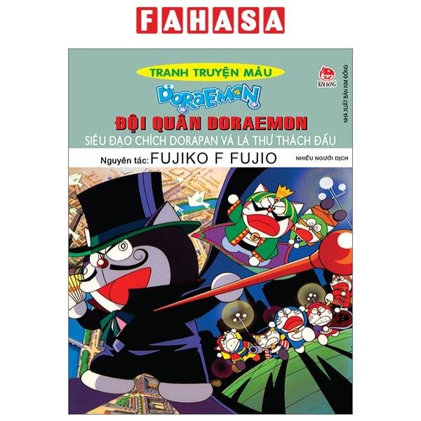 Sách Doraemon - Tranh Truyện Màu - Đội Quân Doraemon - Siêu Đạo Chích ...