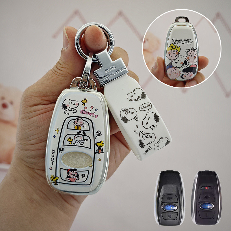 bao da chìa khoá ô tô Subaru XV Forester BRZ Outback Legacy 2022 vỏ ...