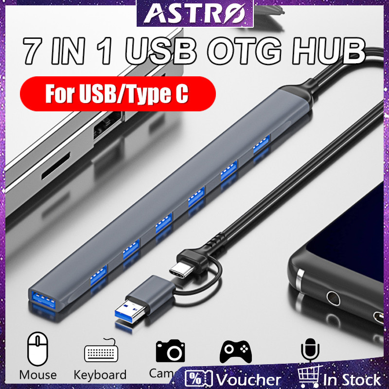 Bộ chuyển đổi OTG đa chức năng ASTRO 7 trong 1, Bộ chuyển đổi bộ chia ...
