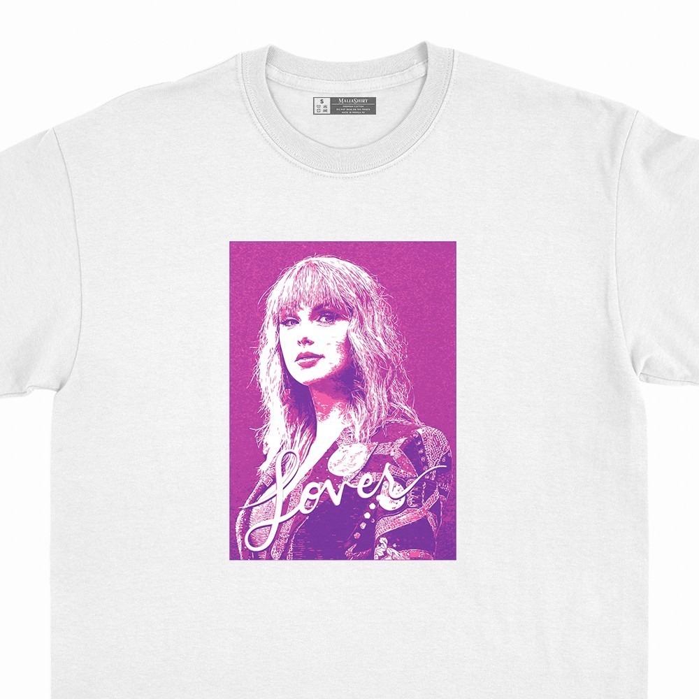 Taylor Swift Lover Fan Art Premium Áo ngắn tay in hình Áo thun nam cỡ ...