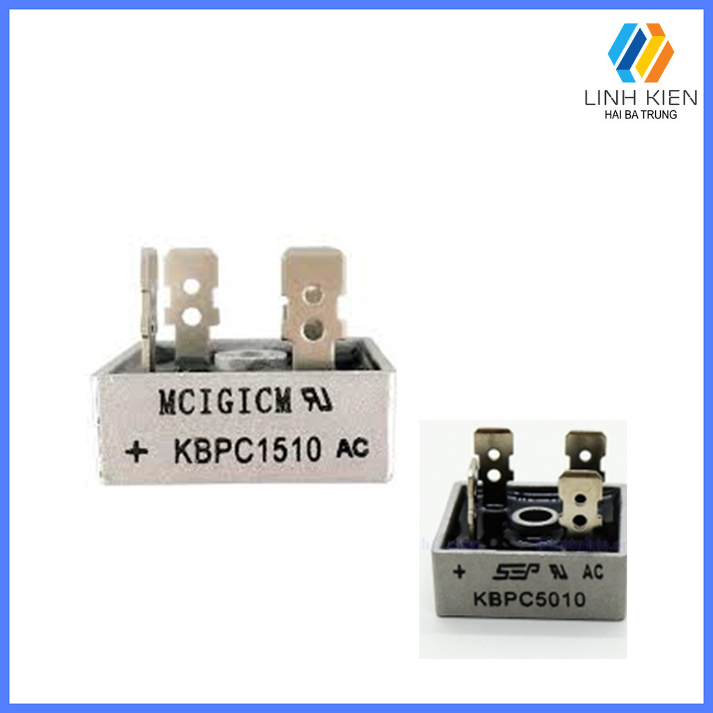 [Có sẵn] Linh kiện Diode Cầu KBPC1510 (15A 1000V) | Shopee Việt Nam