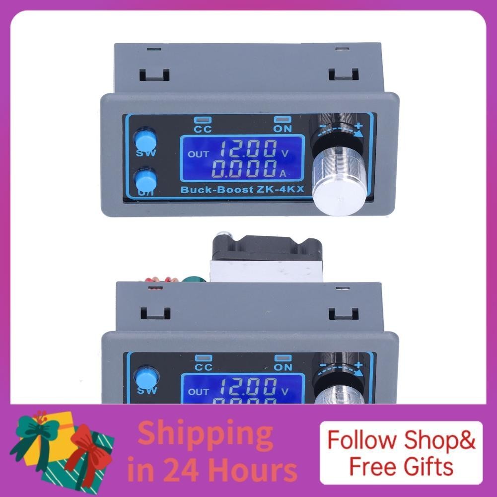 Iuxishop DC-DC Buck Boost Converter Module CC CV Voltage Regulator LCD ...
