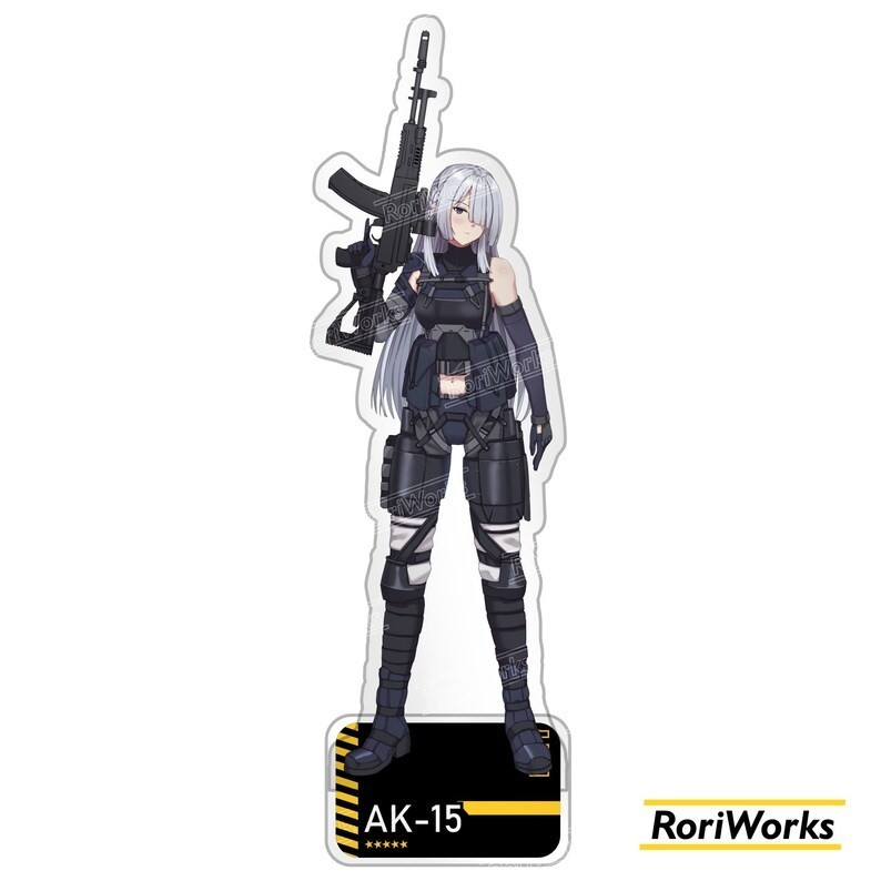 Mô hình Standee Girls' Frontline Team DEFY AK-12 RPK-16 Phụ kiện trang ...