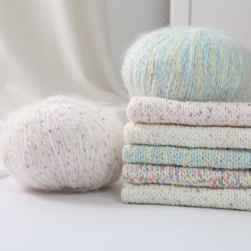 Sợi Cashmere Chất Lượng Cao Len Alpaca Nhung Len Sợi Cotton Cho Tay Đan ...