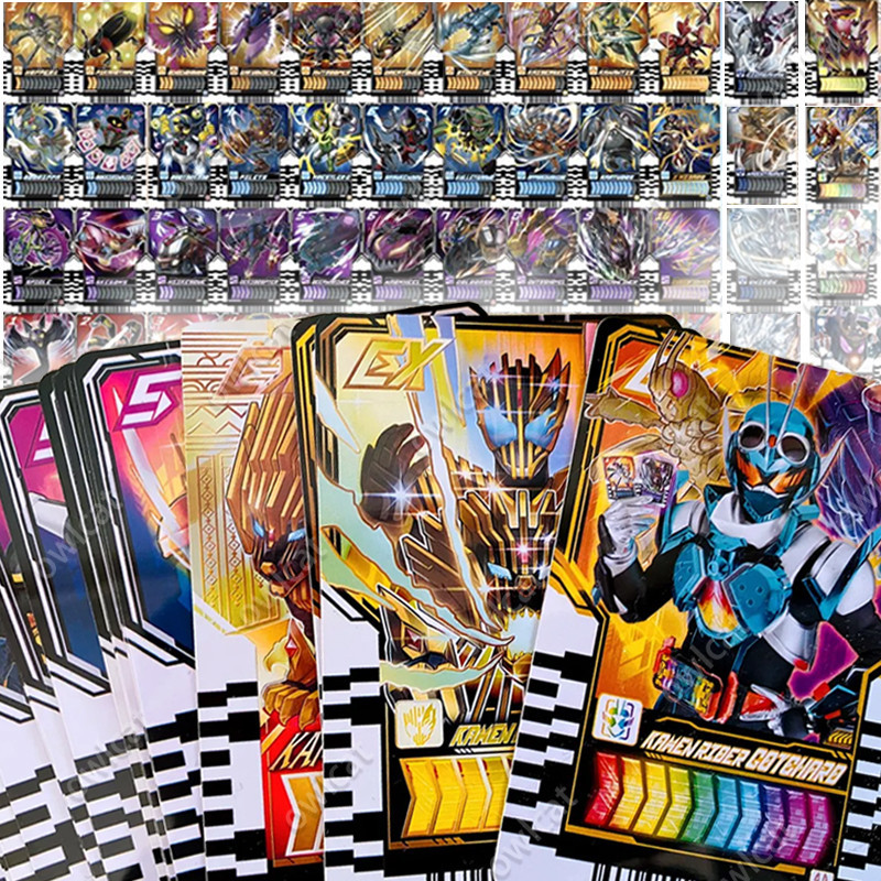 Set Ride Chemy Card (Bright Colors / Laser Color) dx size Kamen Rider ...