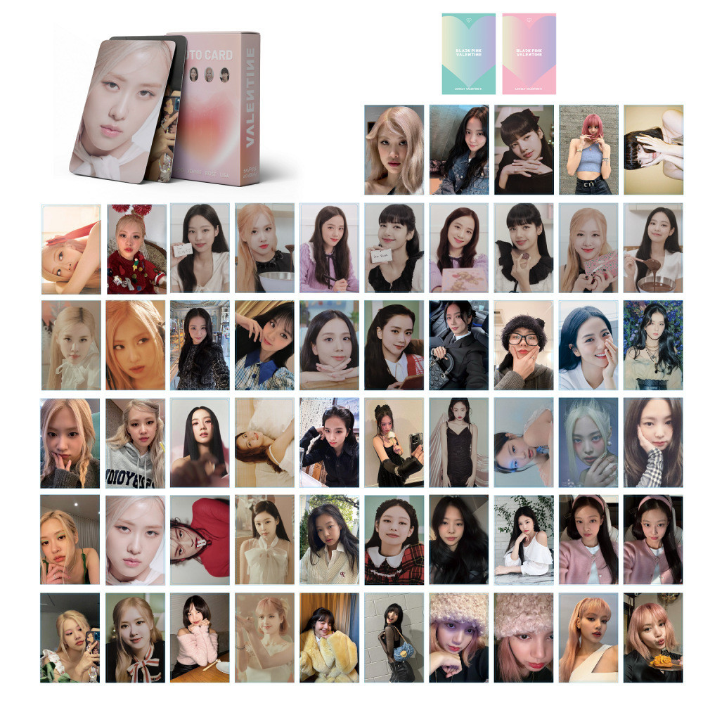 50-119pcs/box BP Laser Holographic Lomo Cards Season's Greetings In ...