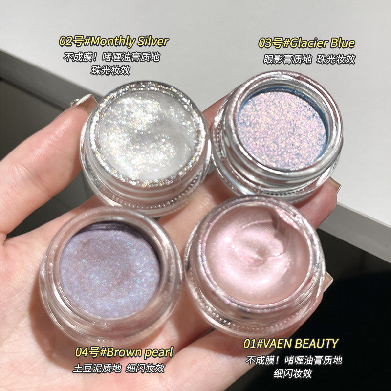 Phấn mắt dạng lỏng đơn sắc của Gella Pearlescent Fine Glitter Cream ...