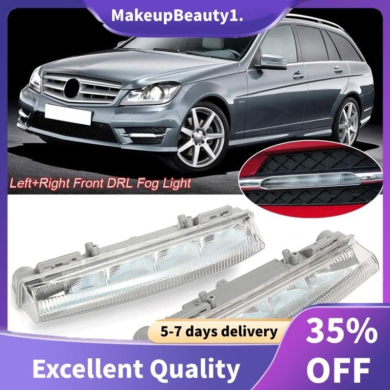 Đèn sương mù chạy ban ngày DRL phía trước ô tô cho Mercedes Benz W204 ...