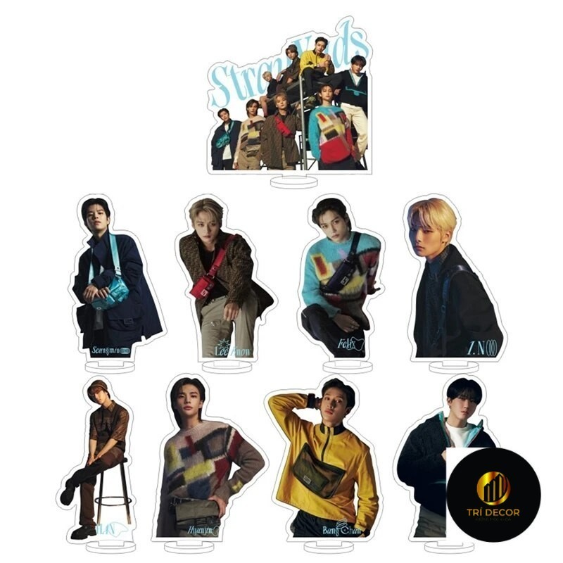 Mô hình Standee Stray Kids Bang Chan Lee Know Changbin Hyunjin HAN ...