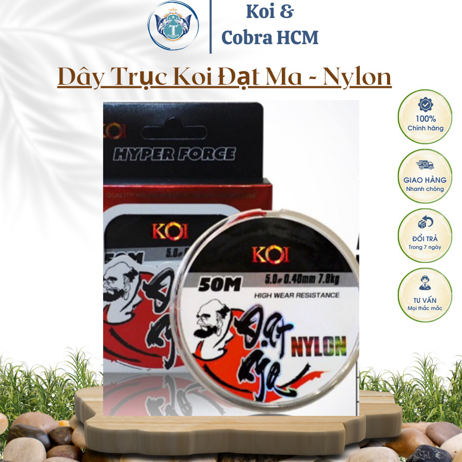 [Chính Hãng] Dây Trục Koi Đạt Ma - Nylon | Shopee Việt Nam