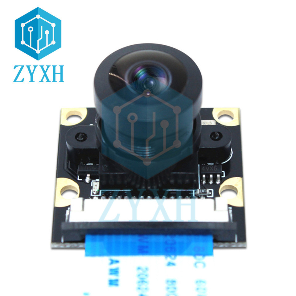 Ov5647 Mô-đun máy ảnh Raspberry Pi 5MP 1080P Ống kính mắt cá góc rộng ...