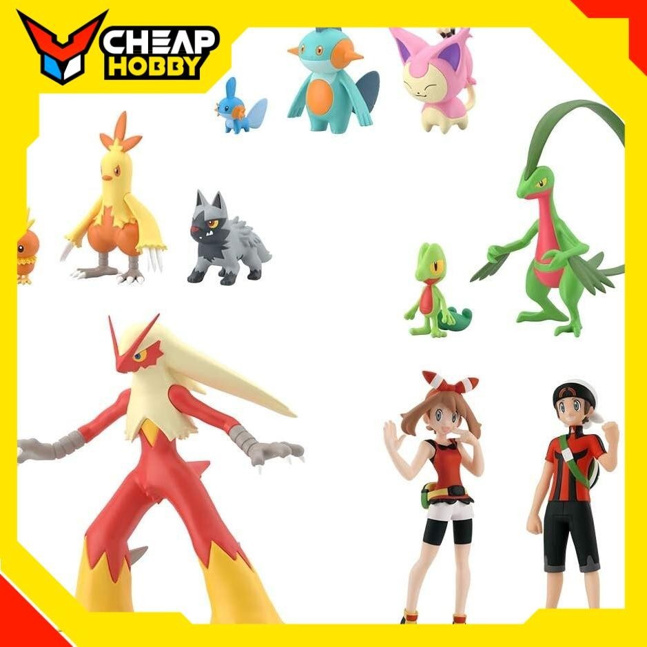 [ Hàng Sẵn ] Mô hình Pokemon Scale World 1/20 Hoenn Region - Chính hãng Bandai Nhật Bản MS005 ...