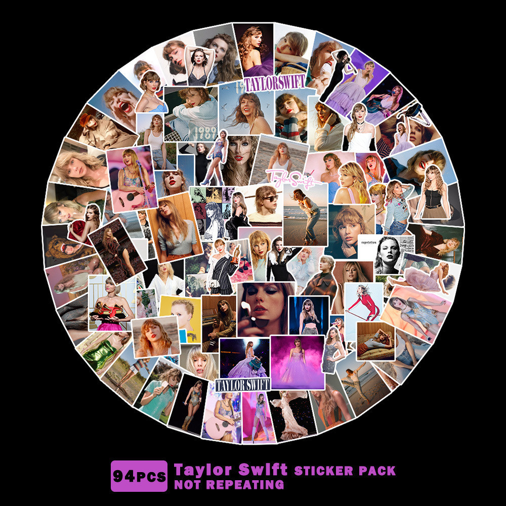 Taylor Swift Album Sticker Phone Luggage Laptop Decor Stickers | Shopee ...