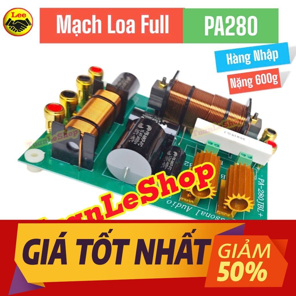 MẠCH PHÂN TẦN 2 LOA JB280- MACH PA280 CH, MACH LOA FULL BASS 40 - GIÁ 1 ...