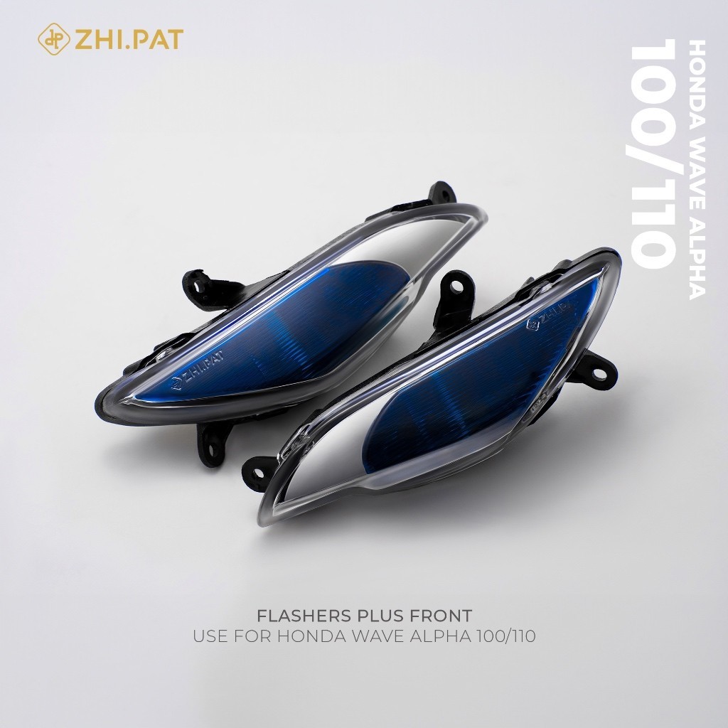 Xi nhan trước ZHIPAT gắn Wave Alpha / Wave S / Wave RS / Wave 50cc ...