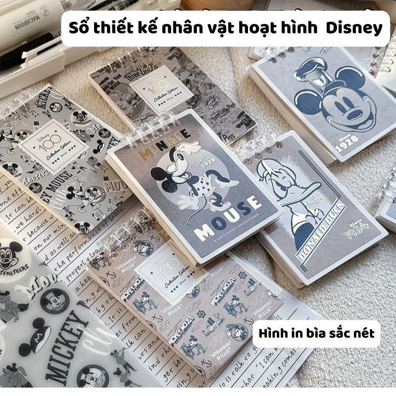 Sổ tay ghi chú A7 kẹp còng nhựa S37 sổ còng take note mini kẻ ngang ...