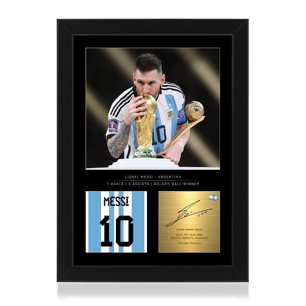 POSTER BÓNG ĐÁ ⭐️ Tranh Kỉ Niệm Cầu Thủ Lionel Messi - Tranh Treo Tường ...