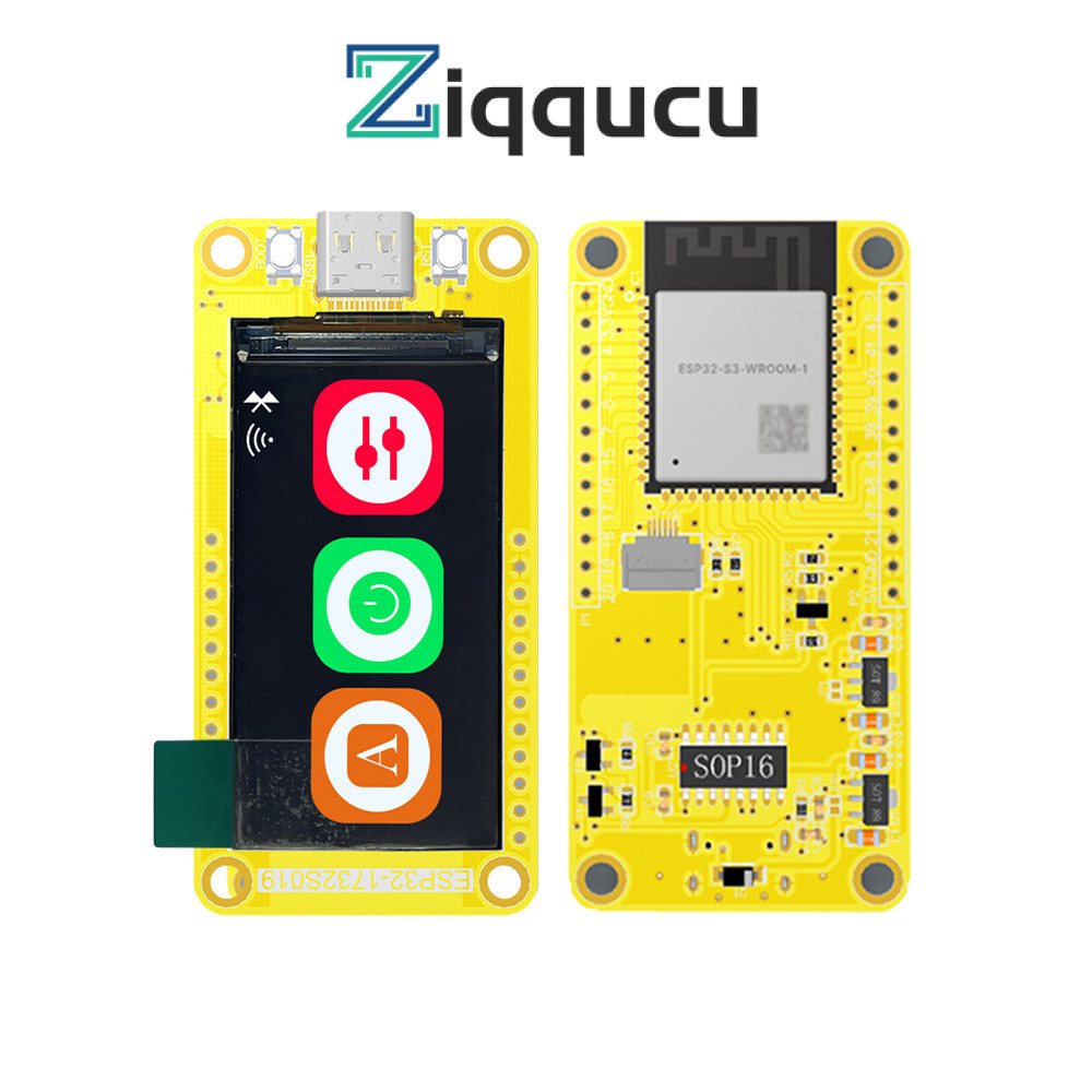 ZIQQUCU ESP32 S3 Ban Phát Triển WIFI Bluetooth 1.9 inch ST7789 Độ Phân Giải 170 * 320 Màn Hình ...