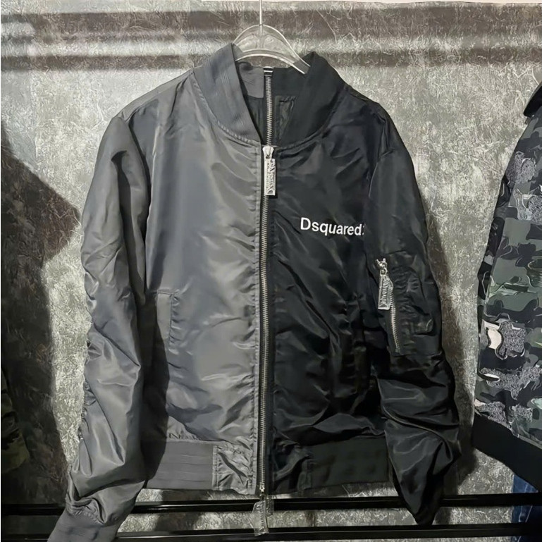 Áo Bomber, Áo Khoác Gió DSQ 2 Màu 2 Mảnh ZangZang Chất Dù 2 Lớp Thời Trang Nam Nữ Cao Cấp NA749 ...