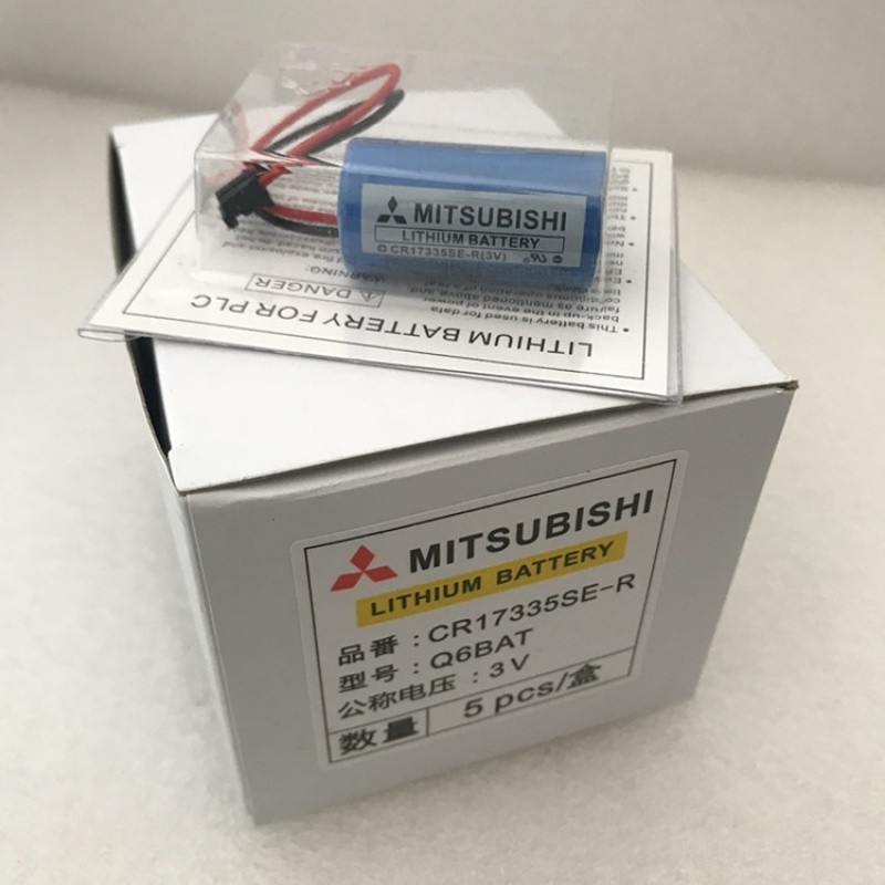 Mitsubishi Q6BAT / CR17335SE-R 3V Pin Lithium Thiết Bị PLC Q Series Hệ ...