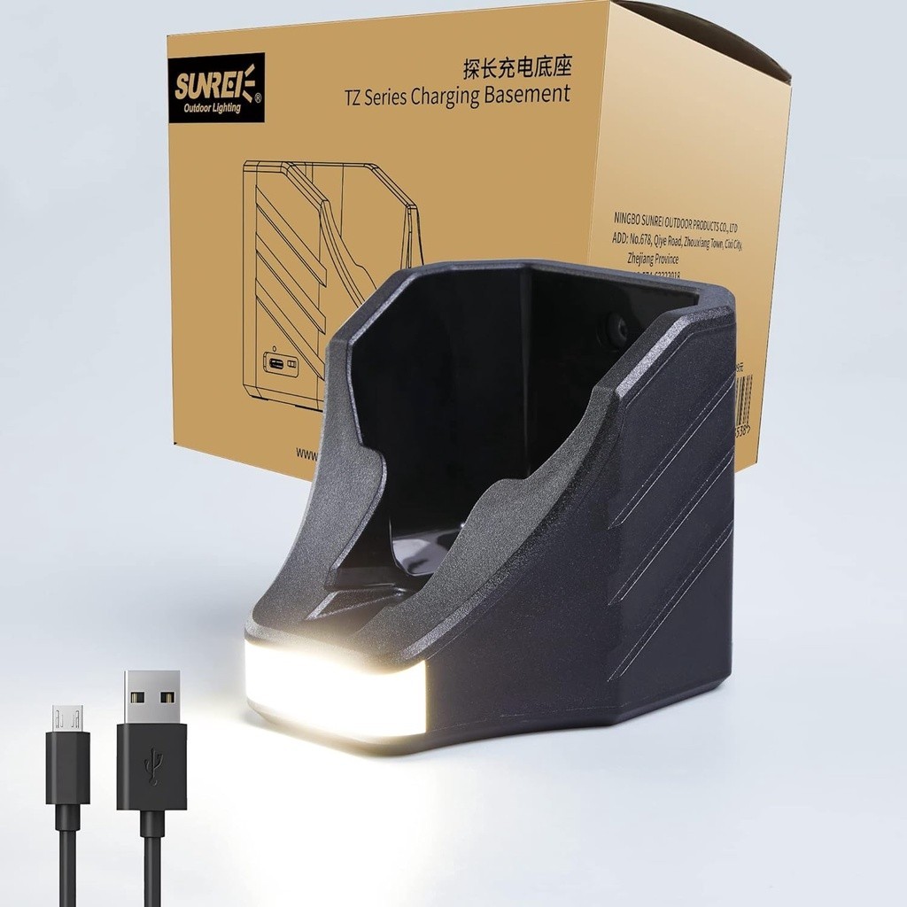 [FREESHIP] Đế / dock sạc cho đèn pin SUNREI TZ800 TZ1200 TZ1600 mẫu mới ...