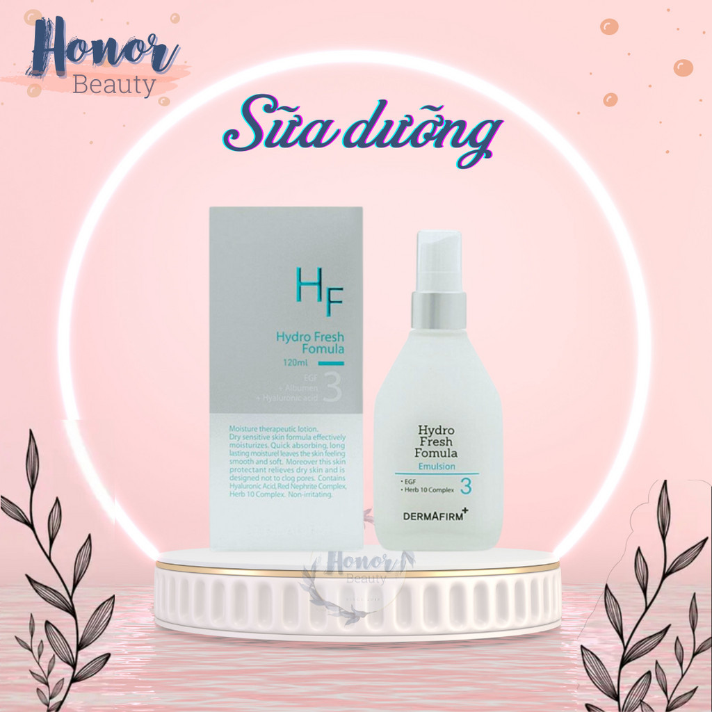 HÀNG CÔNG TY - Sữa Dưỡng Cấp Nước Dermafirm Hydro Fresh Formula Tinh ...
