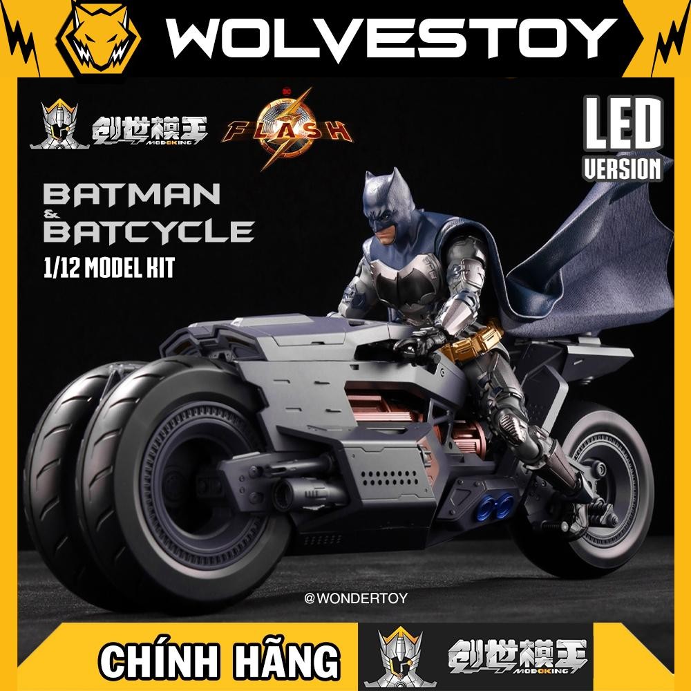Mô Hình Lắp Ráp Modoking DC The Flash 2023 Batman Batcycle 1/12 Model ...