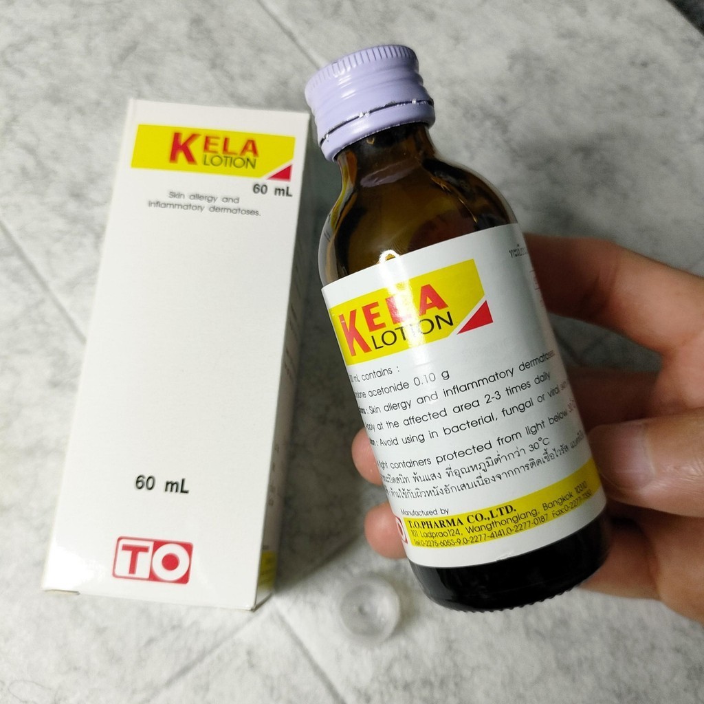 Dung Dịch Kela Lotion 60ml Thái Lan Chăm Sóc Da Viêm Lỗ Chân Lông, Dày ...