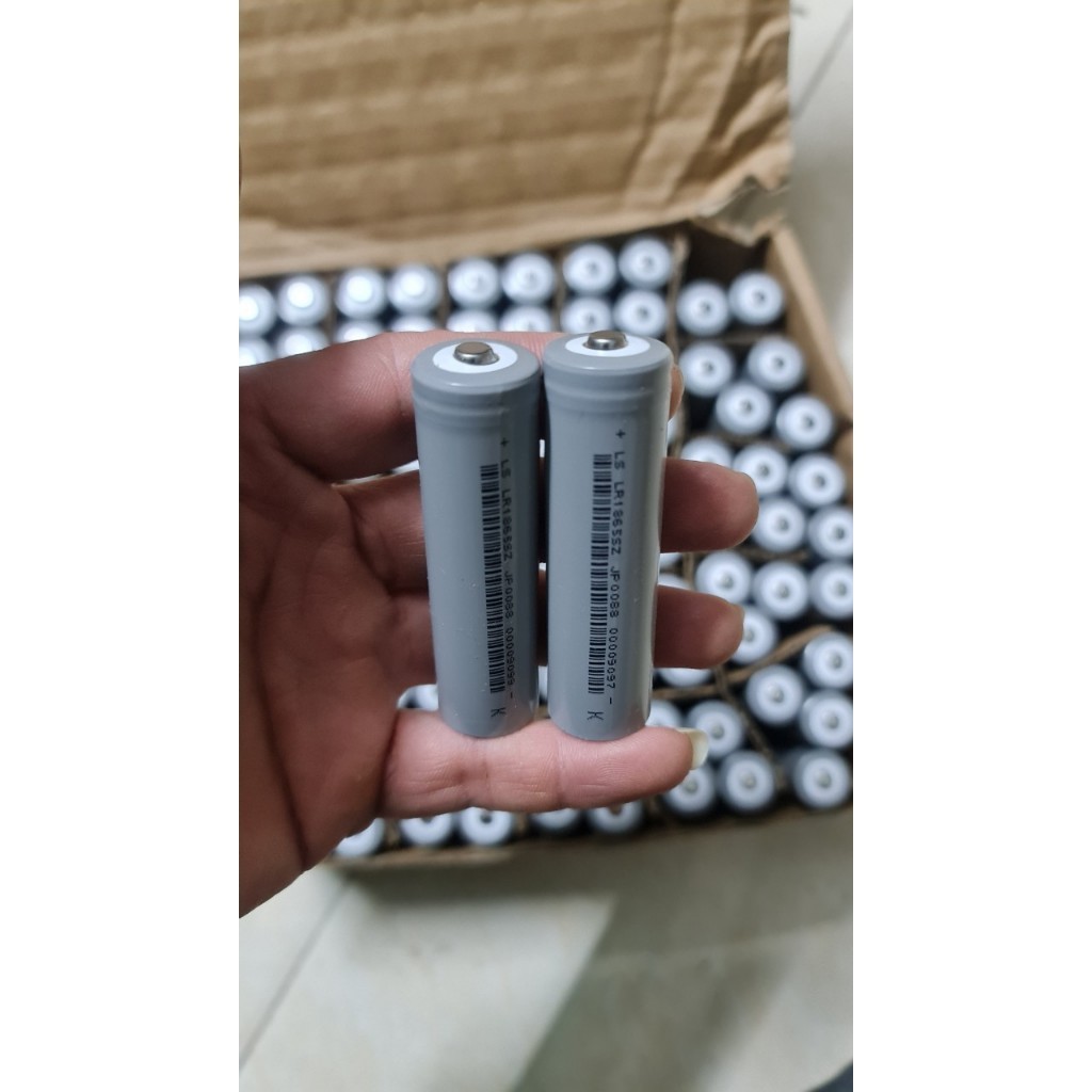 Pin 18650 lishen xám đầu lồi dung lượng 2500 mAh xả 10A | Shopee Việt Nam