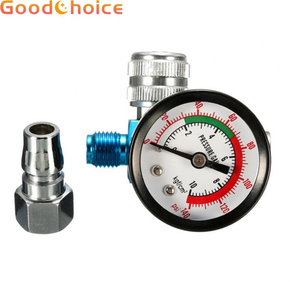 Versatile 14 Air Regulator Valve for Spray Painting with Pressure Gauge ...