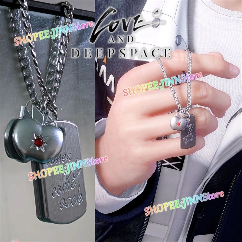 - Jinn - Game LOVE AND DEEPSPACE Vòng Cổ Caleb Cosplay Nam / Nữ "Khi ...