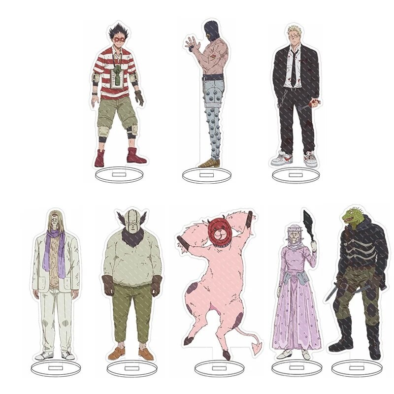 Mô hình Standee Japanese Manga Dorohedoro Nikaido Caiman Kaiman shin ...