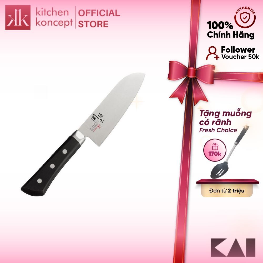 KAI - Seki Magoroku Honoka - Dao Santoku - 14.5cm | Shopee Việt Nam