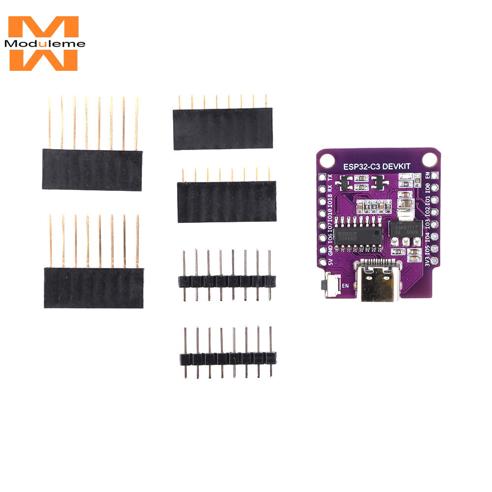 Mini Esp32 C3 Wifi Bluetooth Ble50 Phát Triển Doard được Trang Bị Mô đun Esp32 C3 Mini 1 