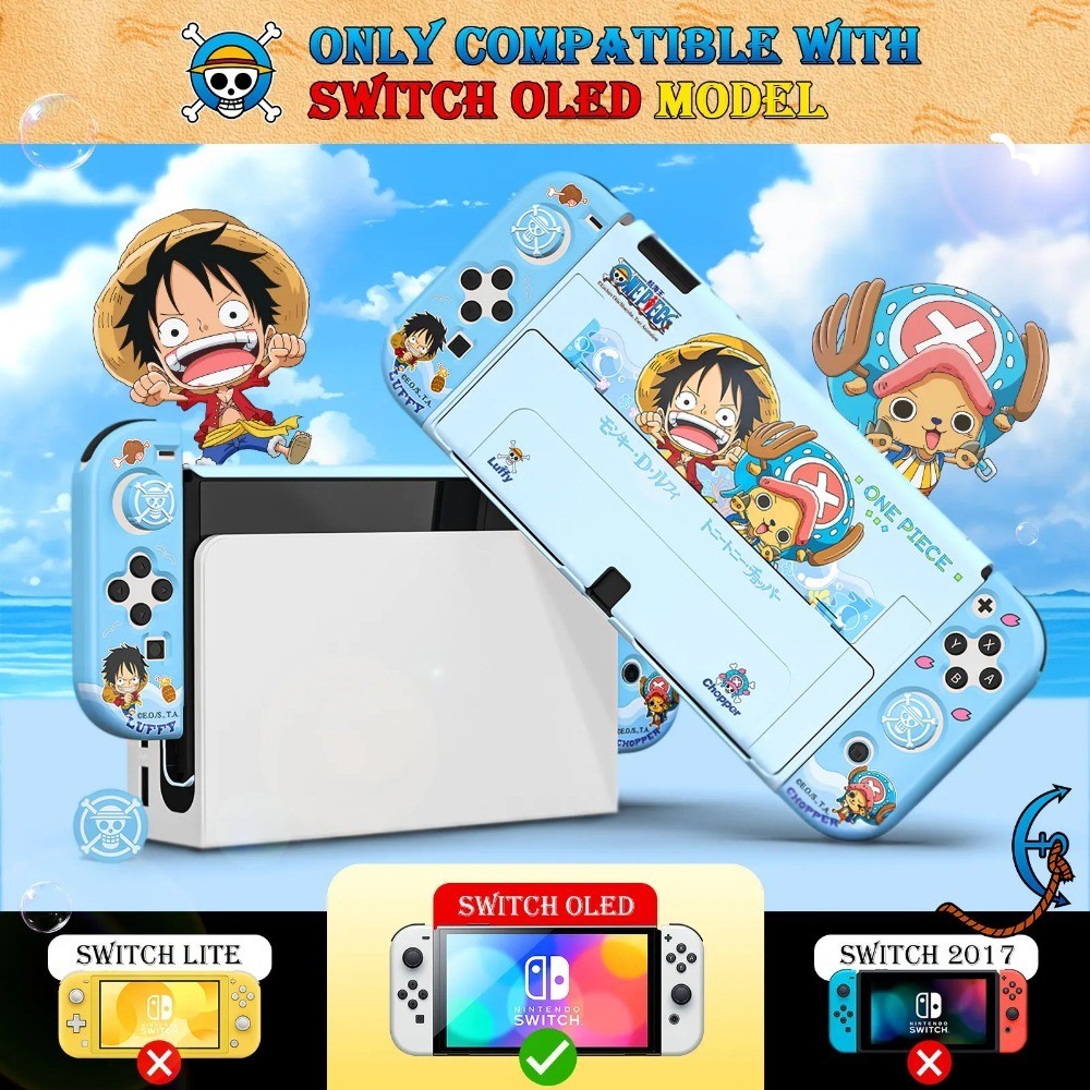Ốp bảo vệ thiết kế hoạt hình ONE PIECE Luffy Choppe cho Nintendo Switch ...