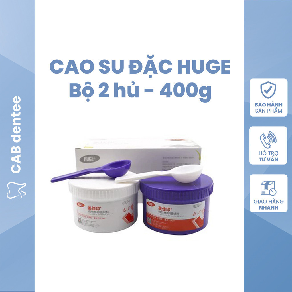 Cao su đặc nha khoa HUGE 2 hộp lớn 400g | Shopee Việt Nam
