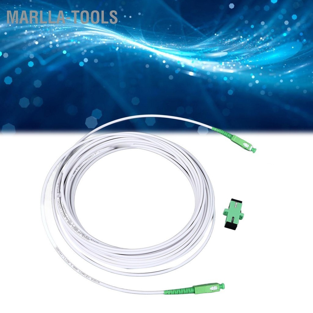 MARLLA-Tools Bộ cáp mở rộng Modem quang bọc thép SC đơn chế độ có đầu ...