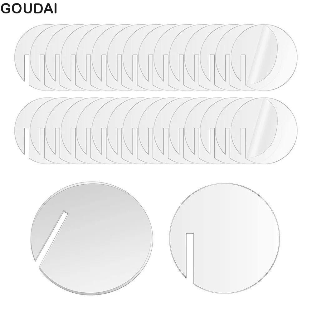 Goudai 30 Chiếc Bút Đánh Dấu Uống Đĩa Trong Suốt Tròn Rượu Ly Vành ...