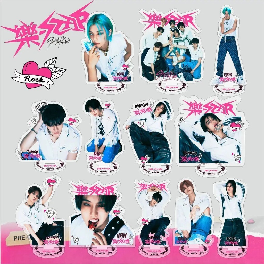 Mô hình Standee Stray Kids Bang Chan Lee Know Changbin Hyunjin HAN ...