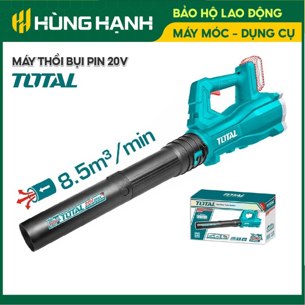 Máy thổi bụi dùng pin 20V Total TABLI tốc độ không tải 18500rpm động cơ ...