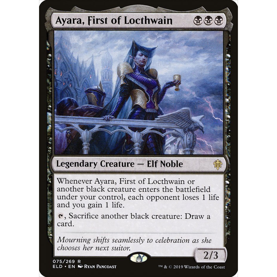 Thẻ bài - Magic the Gathering - Throne of Eldraine - Ayara, First of ...