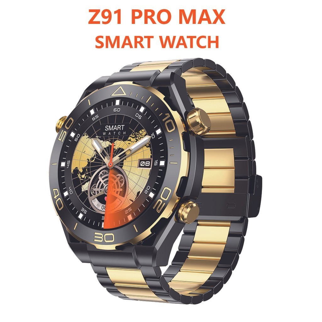 Đồng hồ thông minh Z91 Pro Max mới AMOLED cử chỉ màn hình lớn BT gọi ...