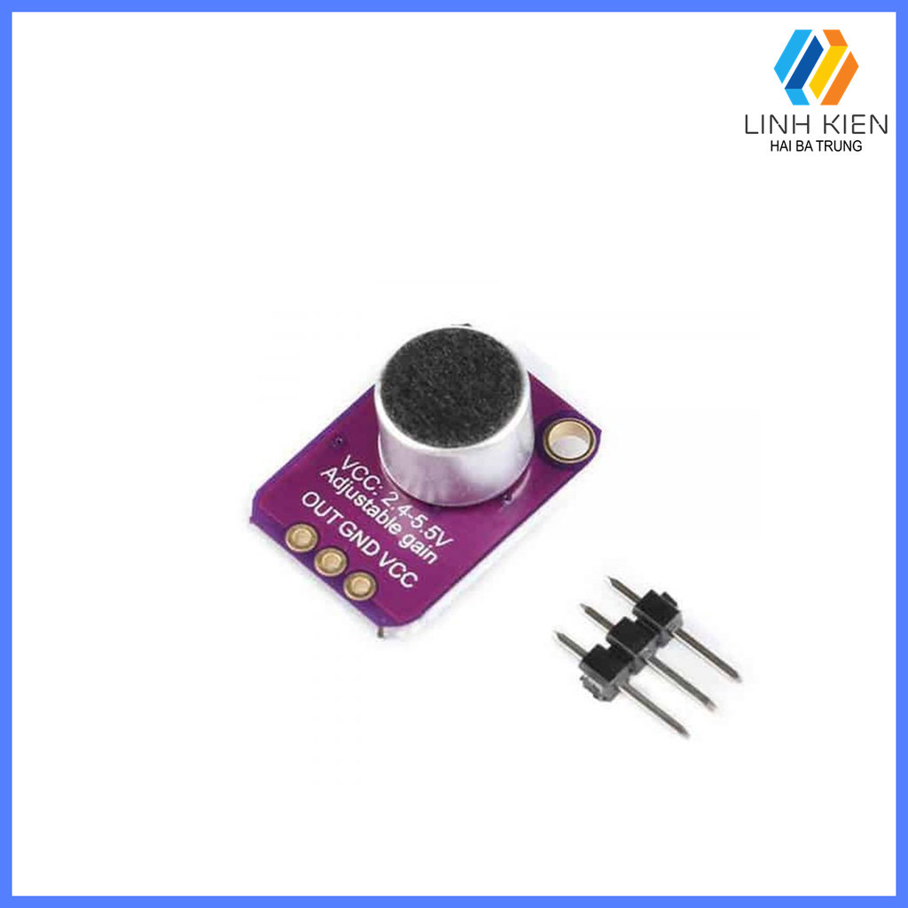 [Có sẵn] Cảm biến âm thanh Microphone Amplifier MAX4466 | Shopee Việt Nam