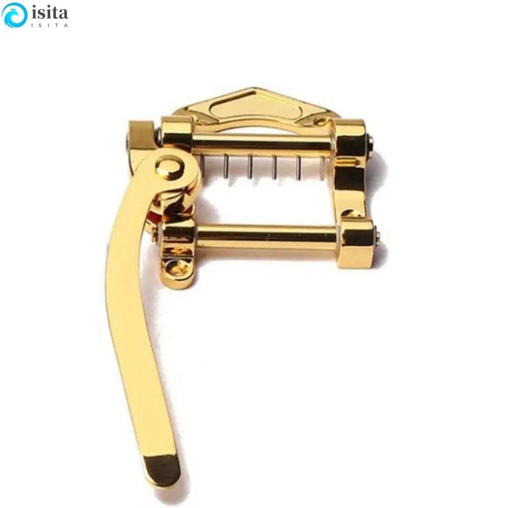 Cầu rung ISITA, Hợp kim kẽm Flat Top Body Tremolo Guitar Vibrato Tailpiece, Phụ kiện đàn Guitar ...