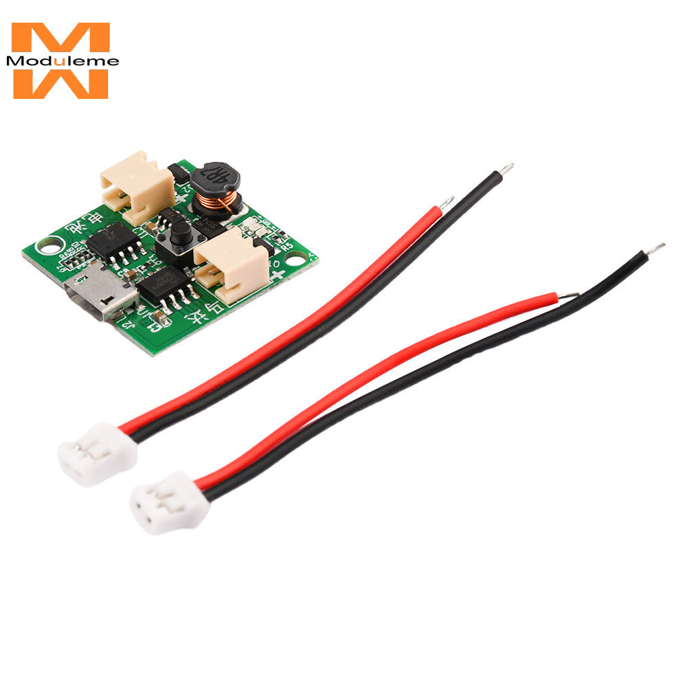 USB Quạt Nhỏ Bảng Mạch 3.7V Pin Sạc Mô Đun DC UPS Có Thể Điều Chỉnh ...